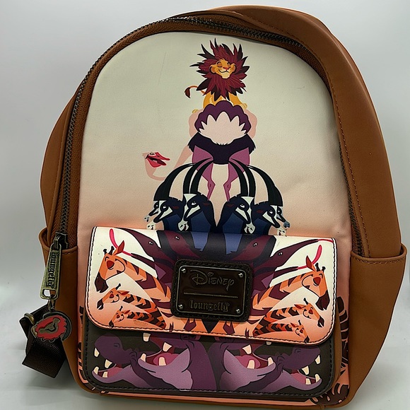 Loungefly | Bags | Loungefly Disney Simba Lion King Pride Rock Tanbrown ...